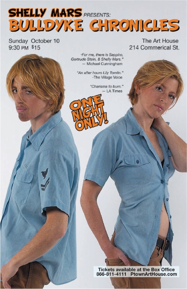 1988 – Present Shelly Mars – Drag King History