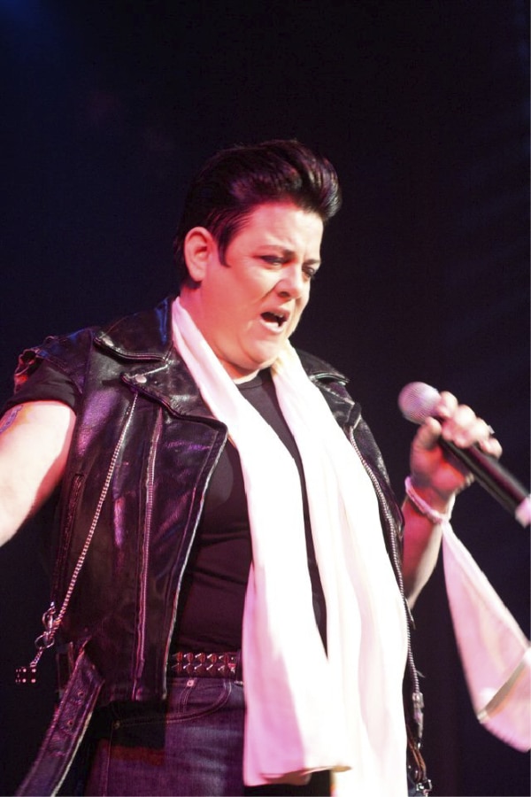 1988 – Present • Elvis Herselvis – Drag King History