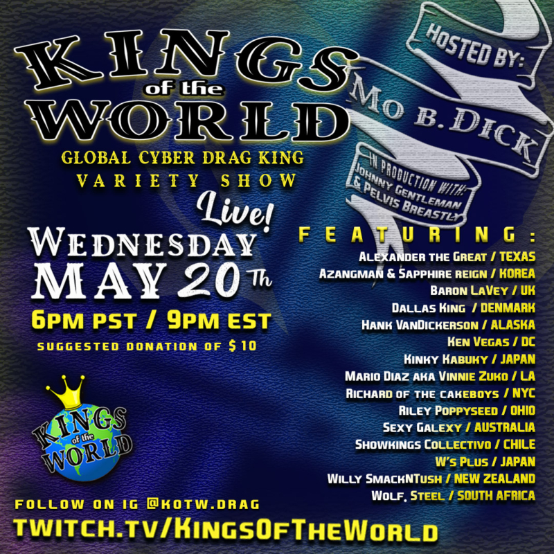 KOTW – Drag King History
