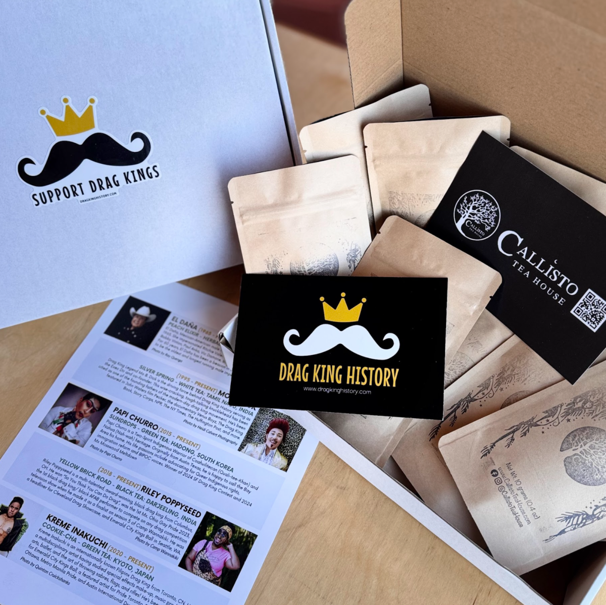 Tea Taster Box – A Collaboration with Callisto Altadena 2025 – Drag ...
